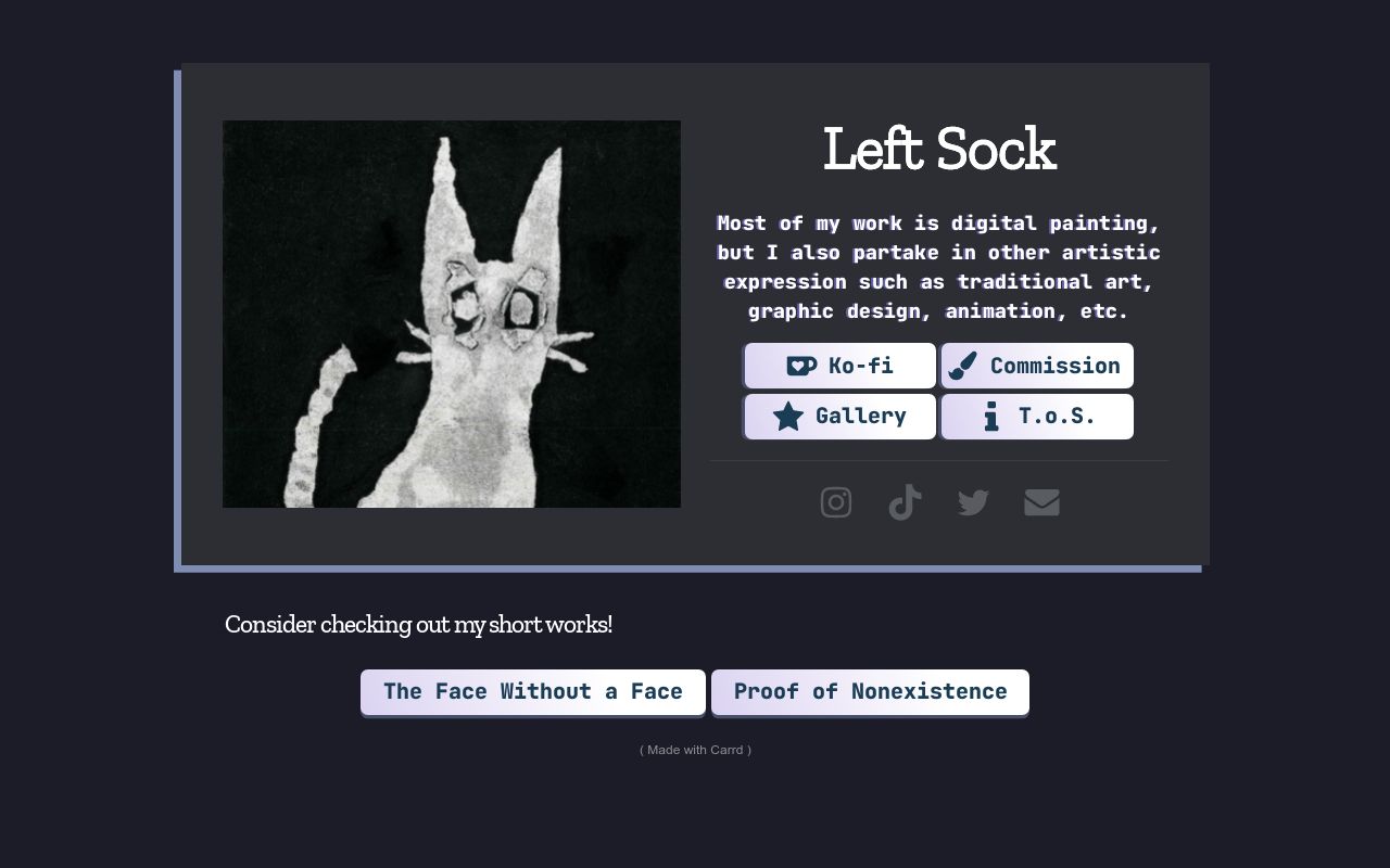 Left Sock